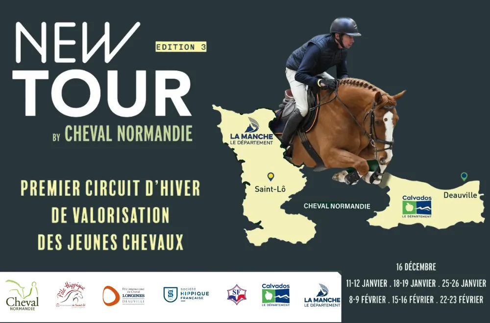 Le circuit Normandy Equestrian Winter (NEW) Tour de Cheval Normandie ...