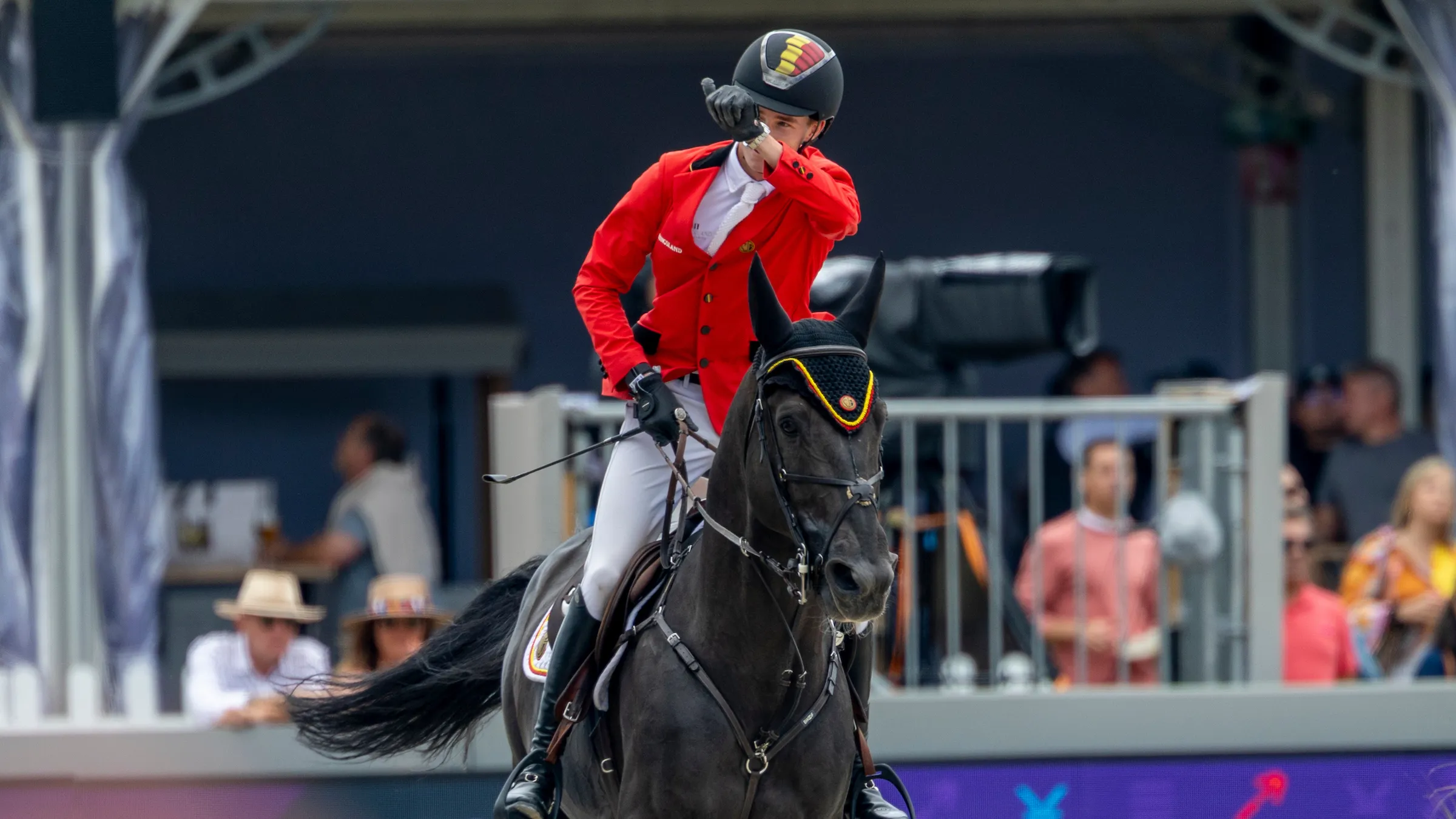 Thibeau Spits: "Als je met een jong paard te snel gaat, moet je dat ...