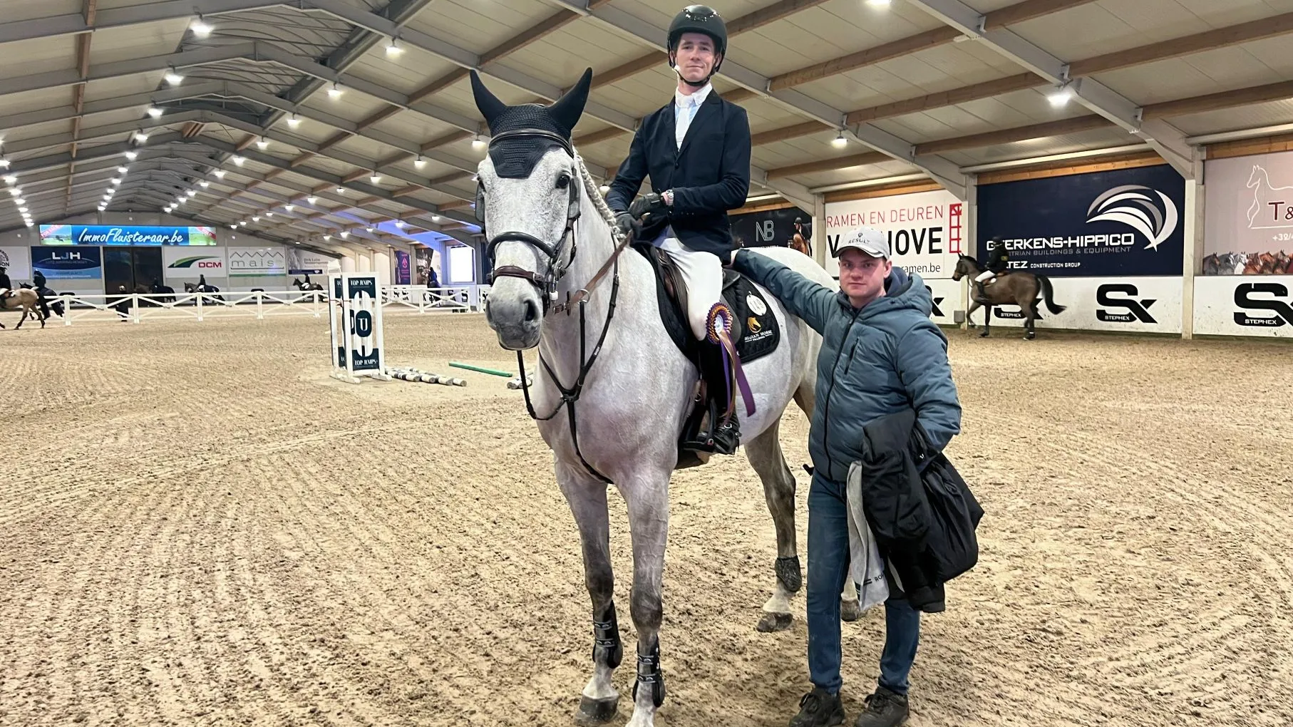Thibeau en Patrik Spits schitteren in het Azelhof