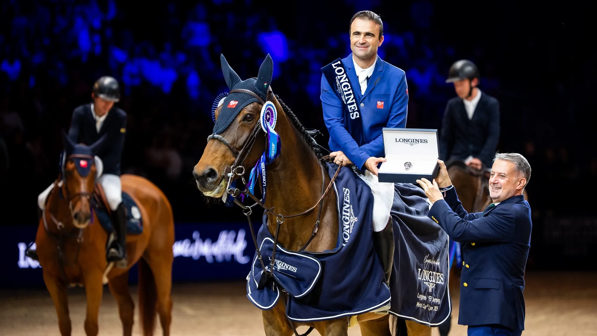 Franse top drie in de Wereldbeker van Lyon
