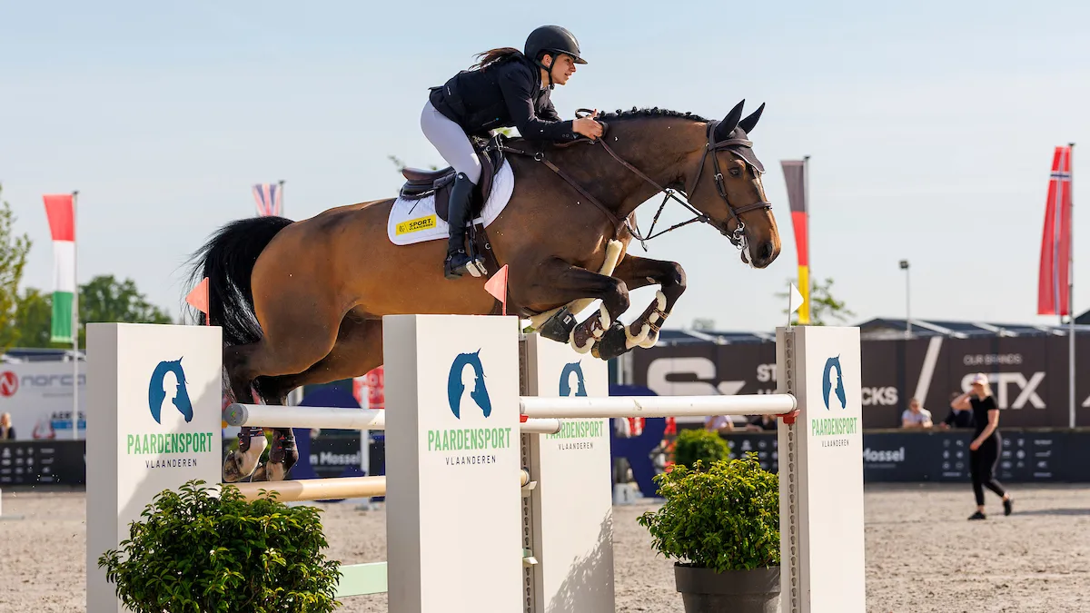 Sofia Walravens pakt de overwinning in Gent