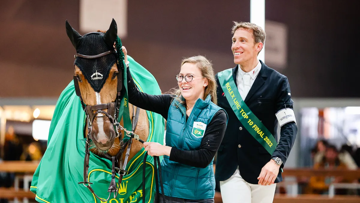 Le champion du monde King Edward Ress vu par sa groom, Louise Barraud