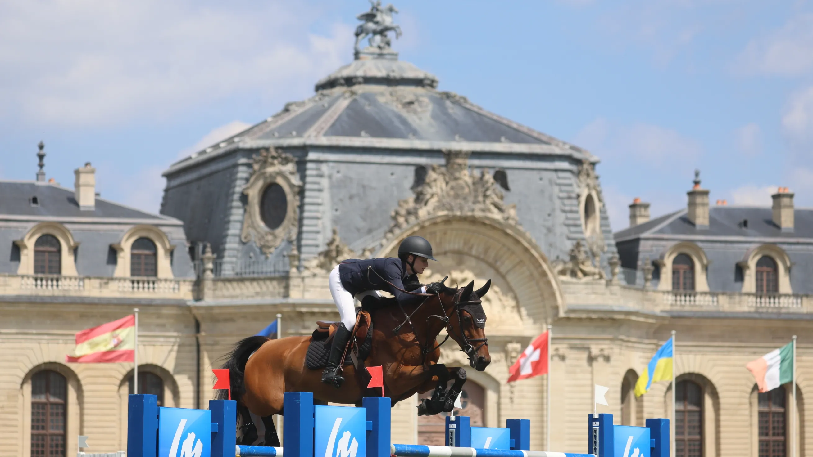 À Chantilly Classic, un décor de carte postale inimitable